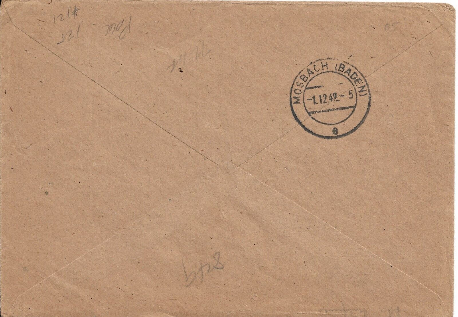 WW2: Germany Feldpost: 105th Infantry Regt, 72nd Infantry Division 1942 ...