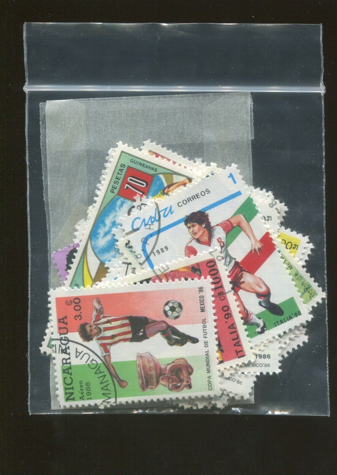 Soccer Football Topical Worldwide Used Postage Stamps 24 Count ...
