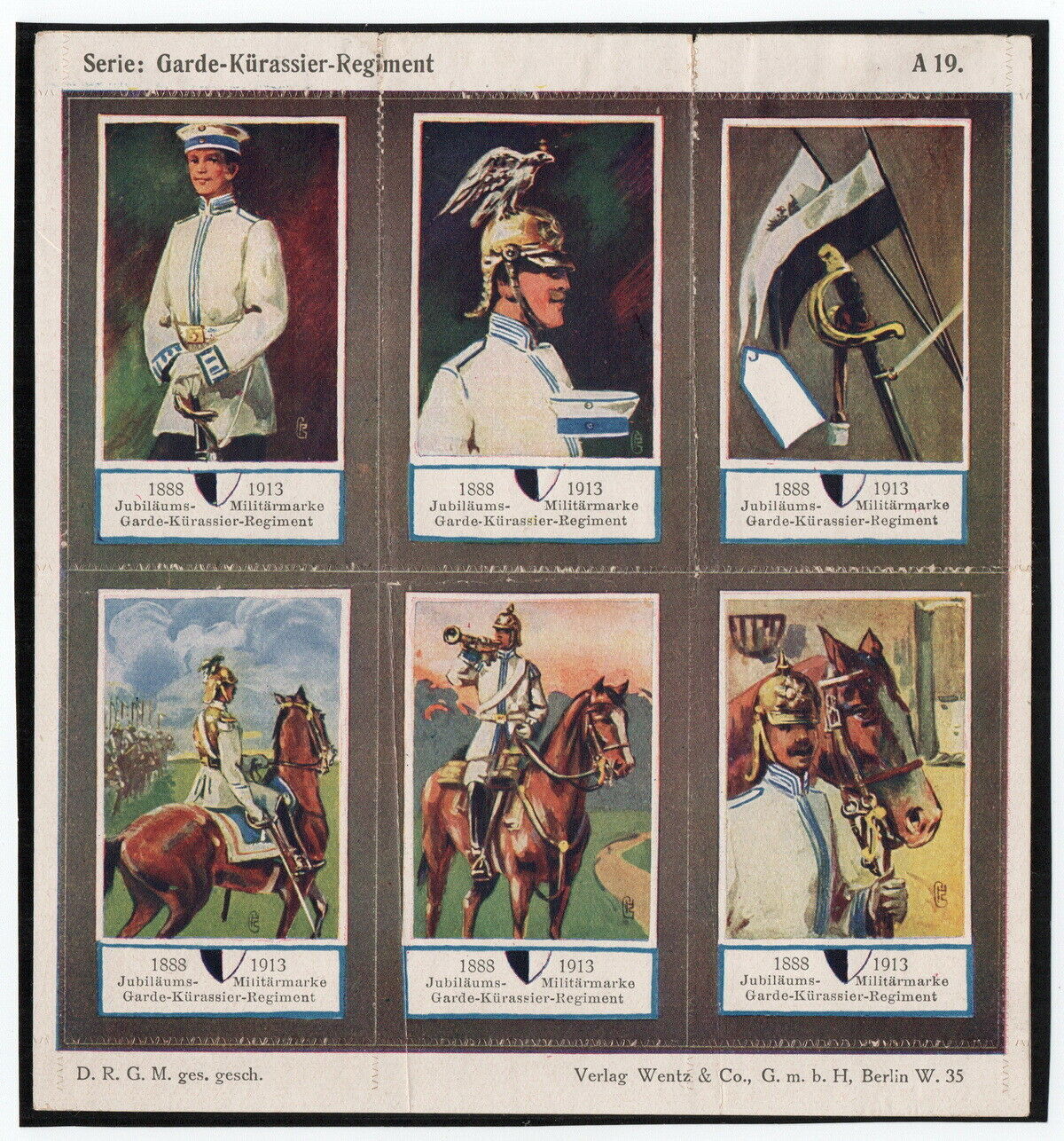 (I.B) Germany Cinderella : Army 25th Anniversary (Cuirassier Guards ...