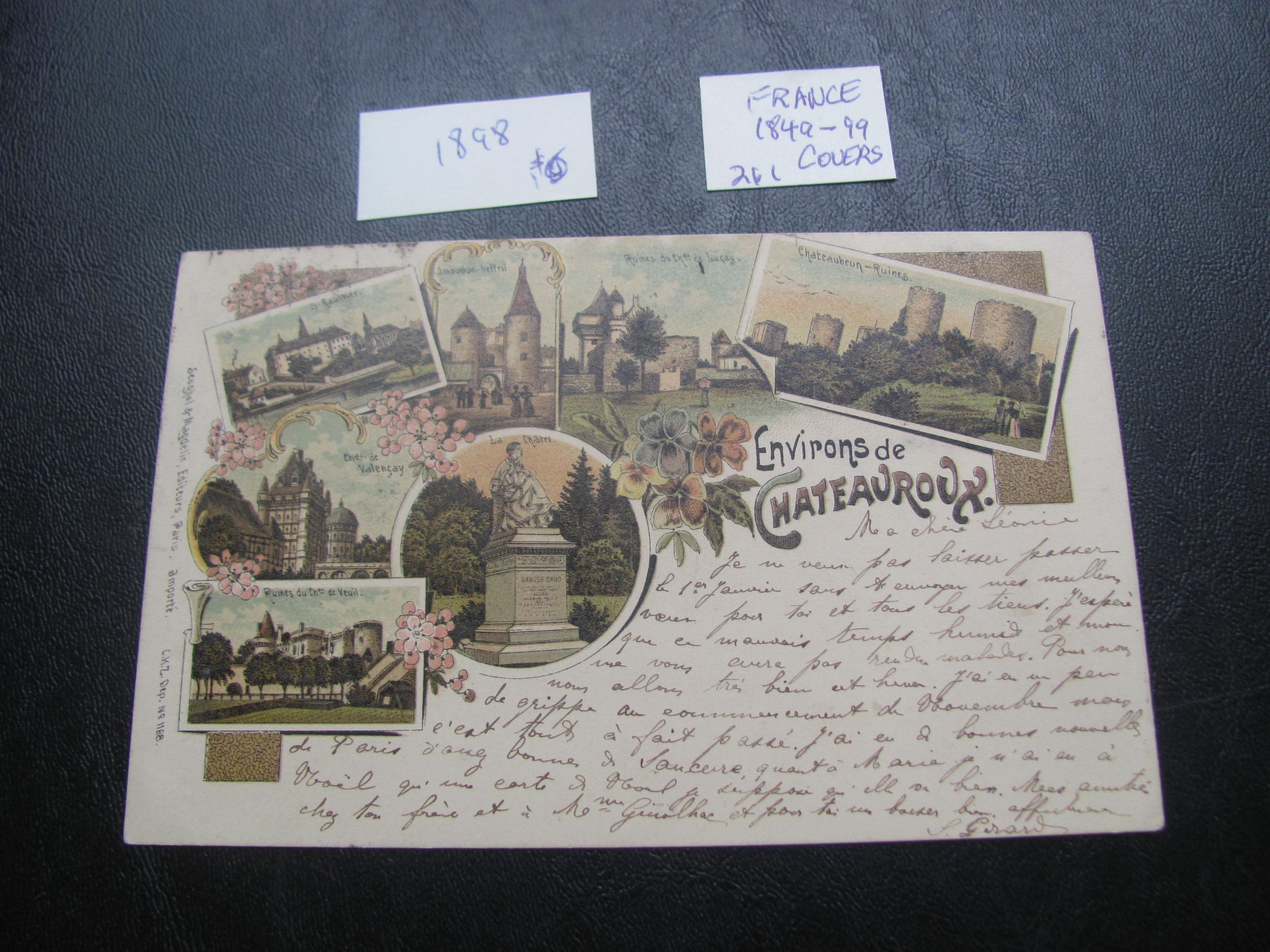 France 1898 Postcard Very Nice and Clean VF (261) | Europe - France ...