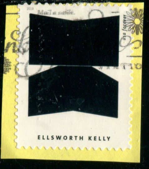 5386 US (55c) Ellsworth Kelly SA, used on paper | United States ...