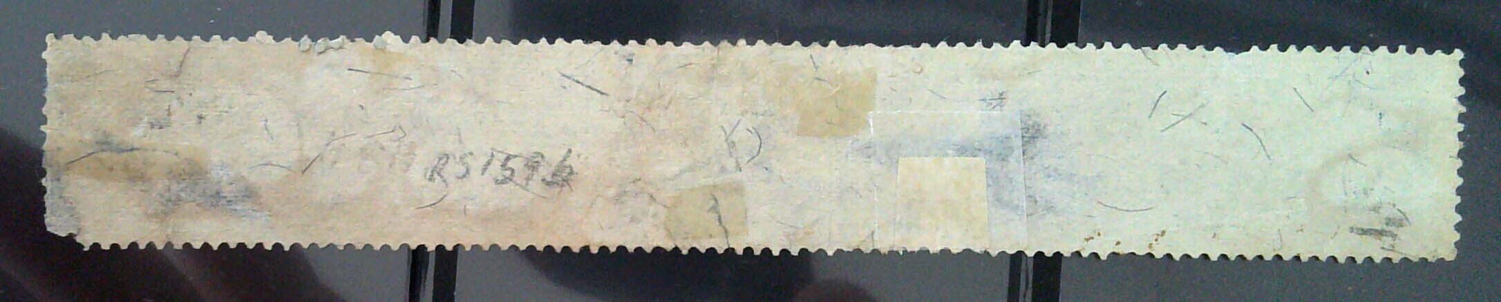 Scott #RS159b - 4c Blue - Silk Paper - Repaired - Dr.Jas.C.Kerr ...