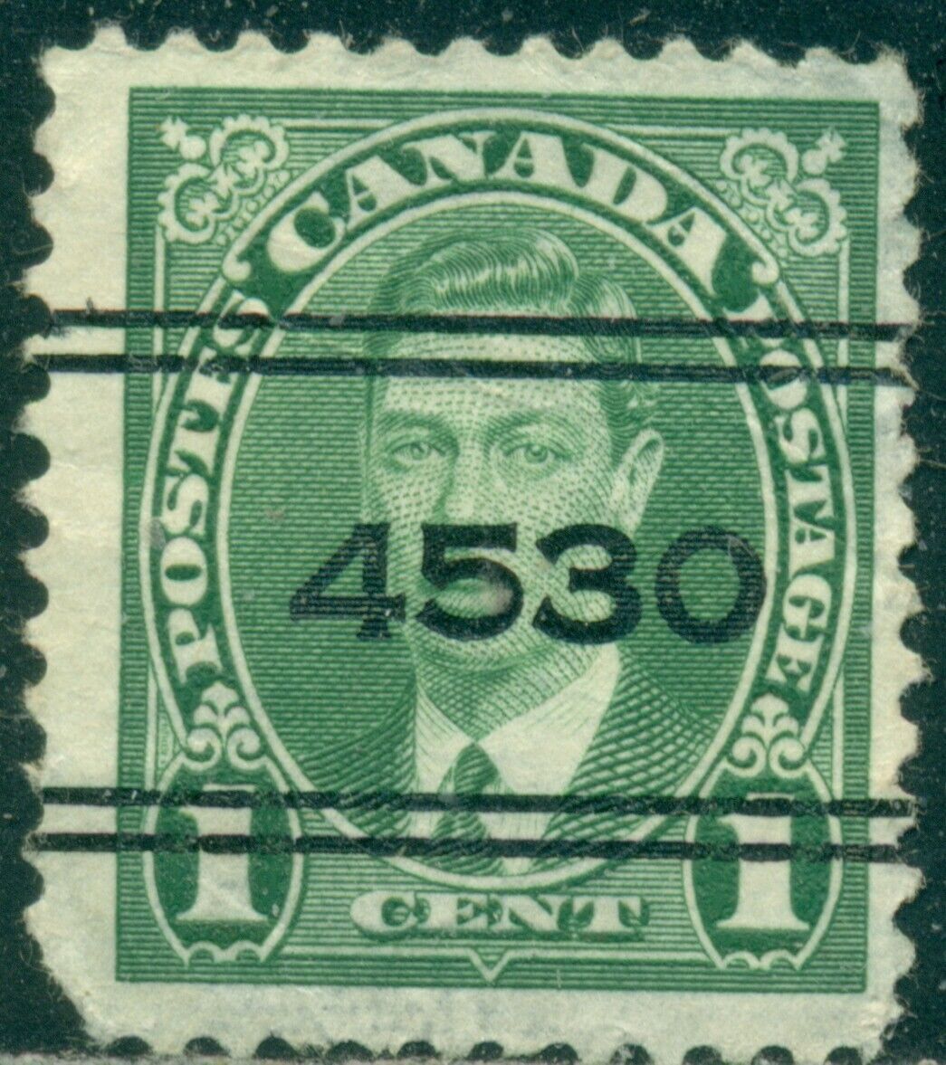 Canada Scott # 231, Used, 4530 Toronto Precancel, Rounded Corner, Great ...