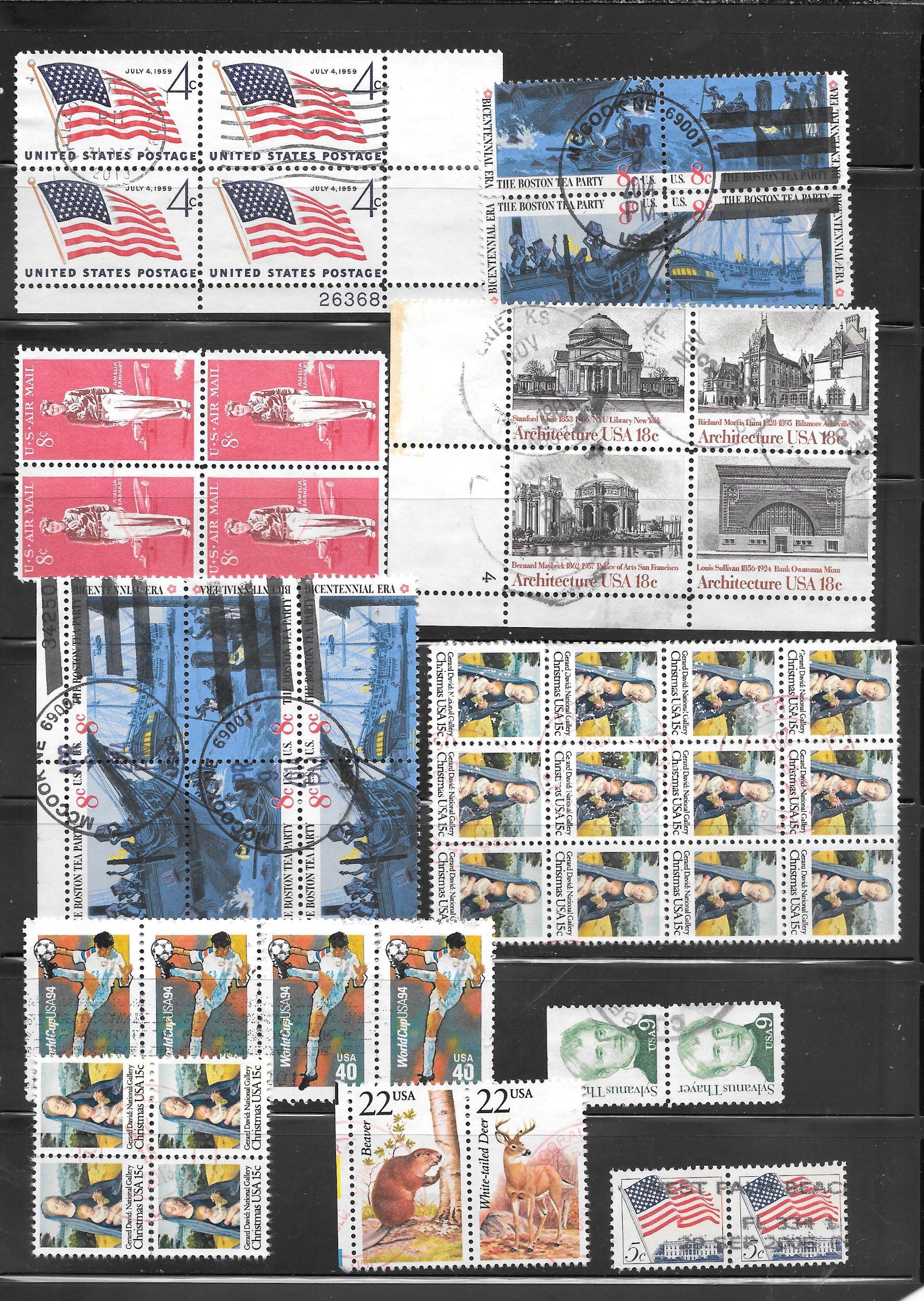 Just Fun Page #21 U.S Mixture POSTMARKS & CANCELS Collection / Lot ...