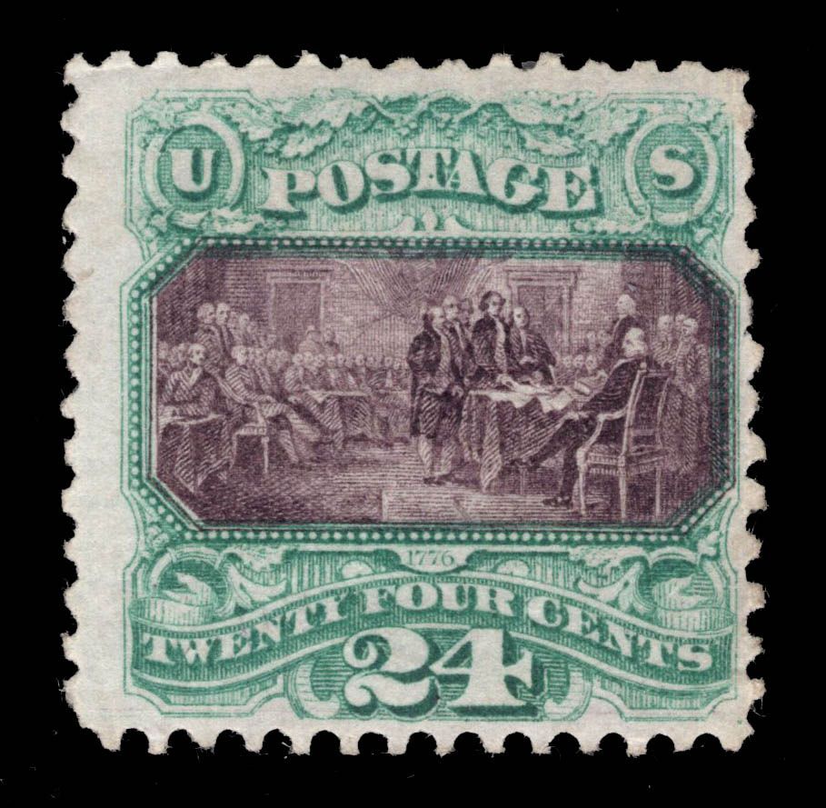 #2 US Stamps # 120 Unused NO GUM $3,000 LOT #1739 | United States ...
