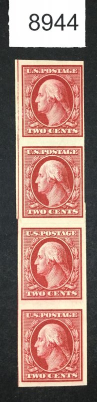 US Stamps # 344v Pasteup Strip Imperf Coil Mint OG LH LOT #C 8944 ...