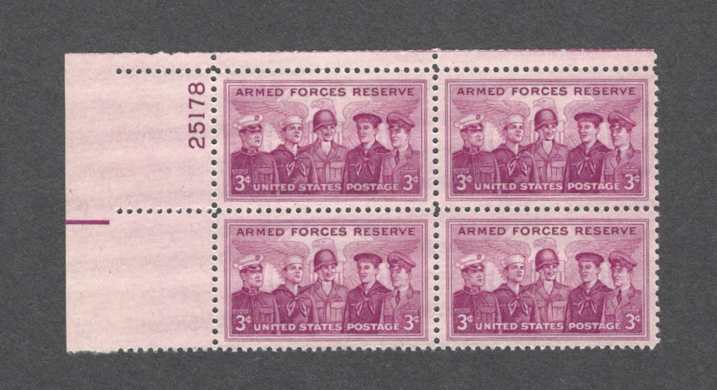1067 - 3¢ -Armed Forces Services | United States, General Issue Stamp ...