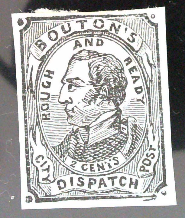 Scott#18L Local - L49 Design - Forgery E Type II - Bouton's City Dispat ...