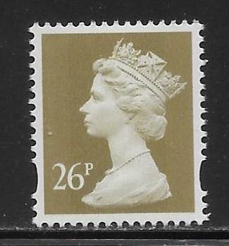 Great Britain MH256 sg y1692 26p Machin single MNH | Great Britain ...