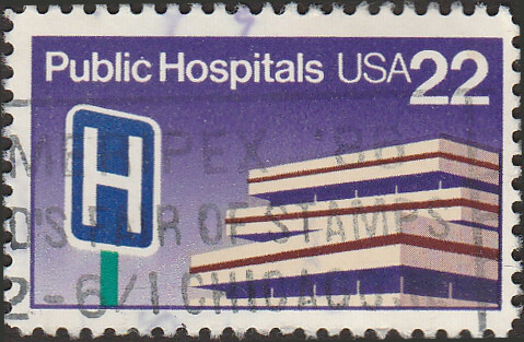 # 2210 Used Public Hospitals | United States, General Issue Stamp ...