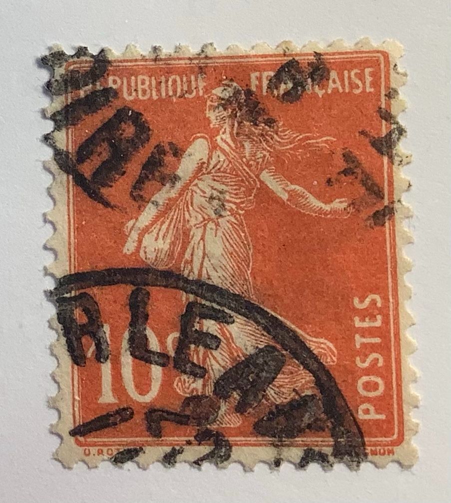 France 1906 - Scott 162 used - 10c, Semeuse, Sower | Europe - France ...