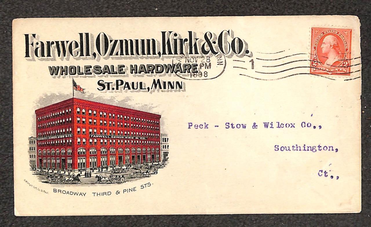 267 Stamp Farwell Ozmun Kirk Hardware ST. Paul Minnesota Advertising ...
