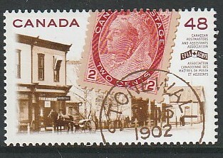 2002 Canada - Sc 1956 - MNH VF - 1 single - Post Office in Stonewall ...
