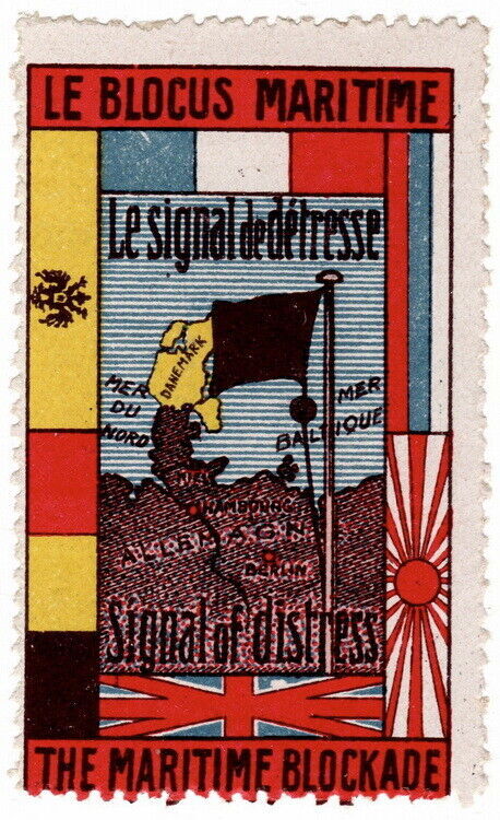 (I.B) France Cinderella : Delandre Label (Maritime Blockade) | Europe ...