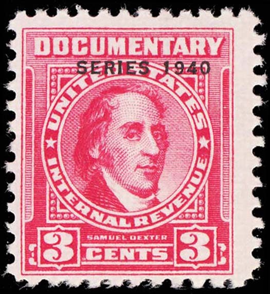 U.S. REV. Dated Reds R290 Mint (ID # 111432) | United States, Revenues ...