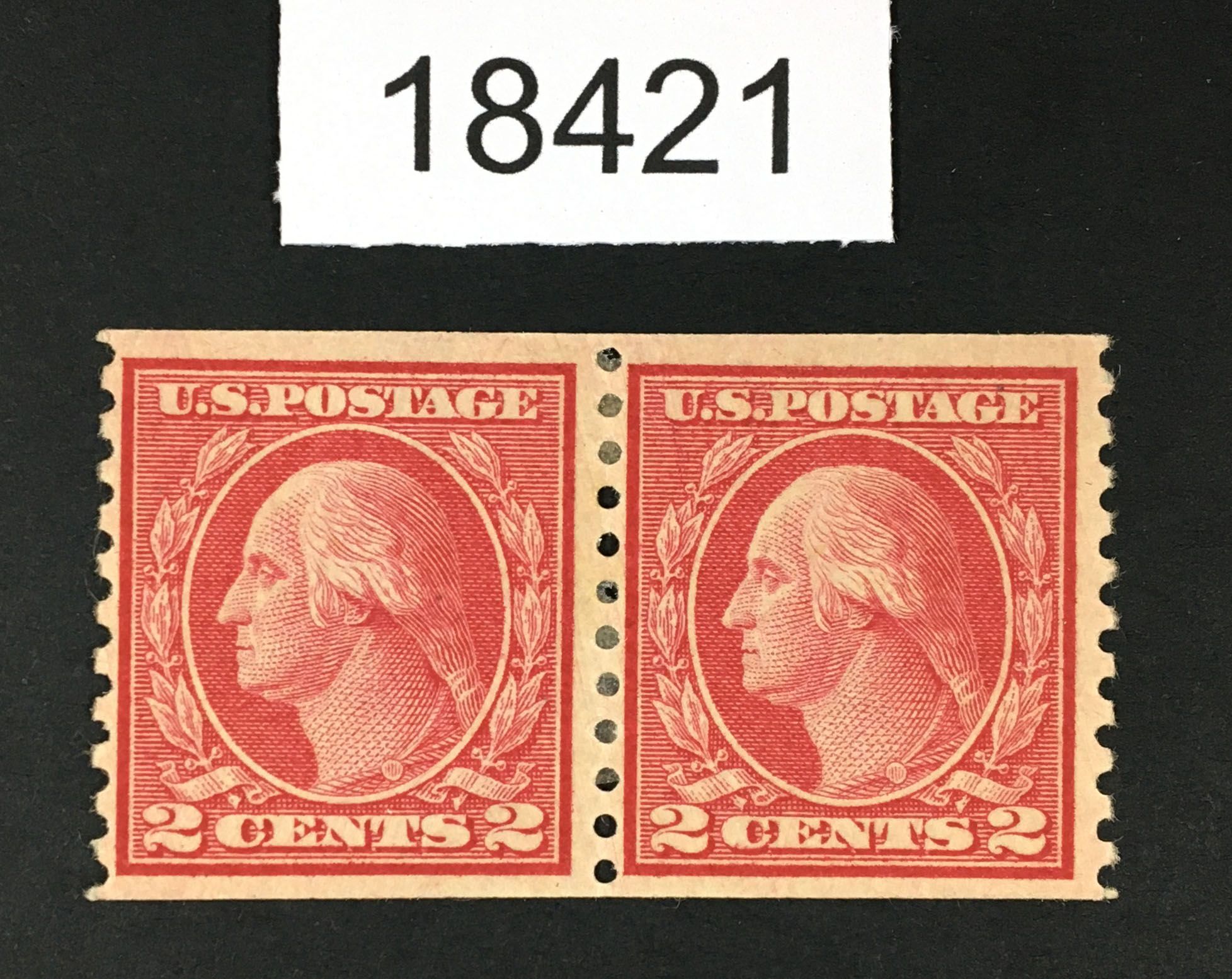 US Stamps # 492 Mint OG H Pair LOT #18421 | United States, General ...