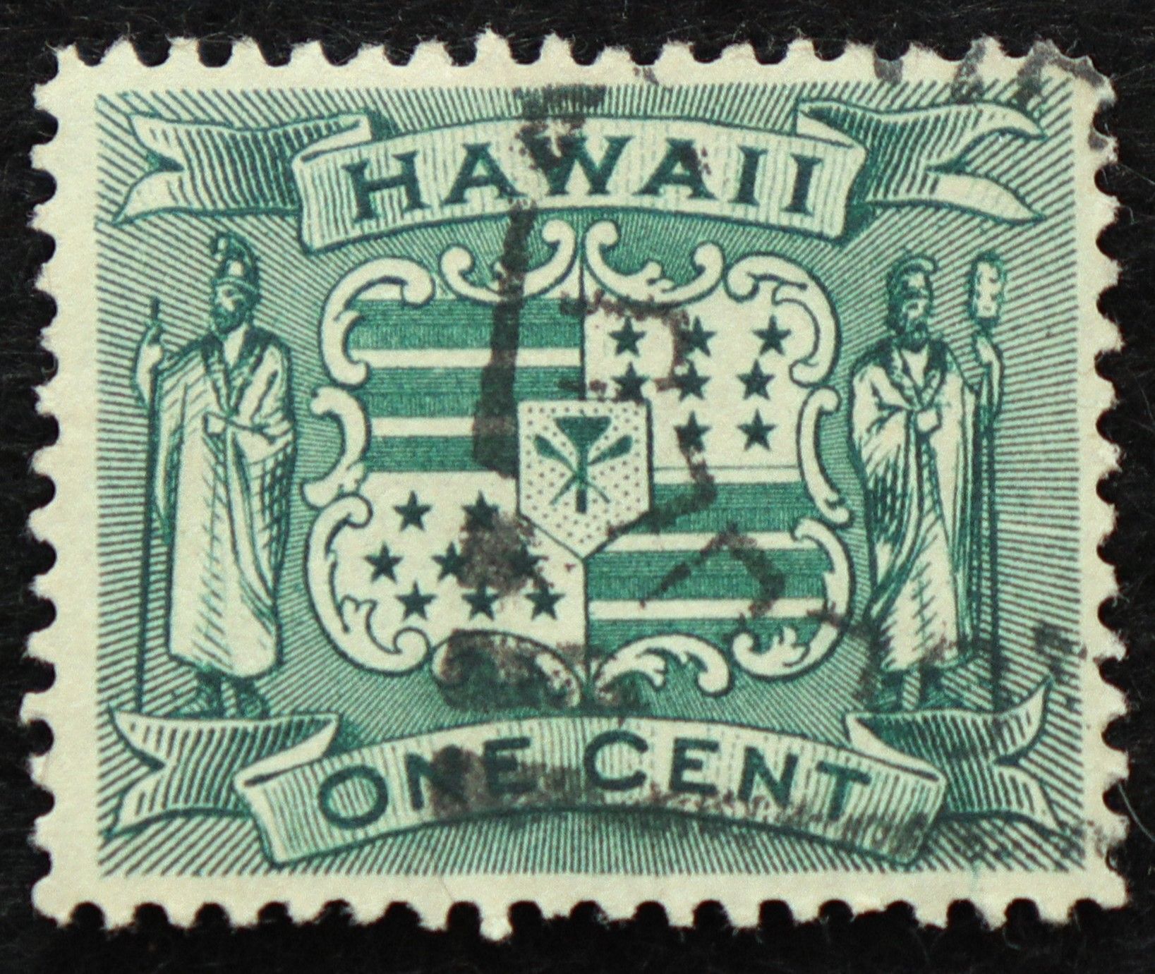 Hawaii Used Stamp #80 1c Coat of Arms. Choice! | United States, General ...
