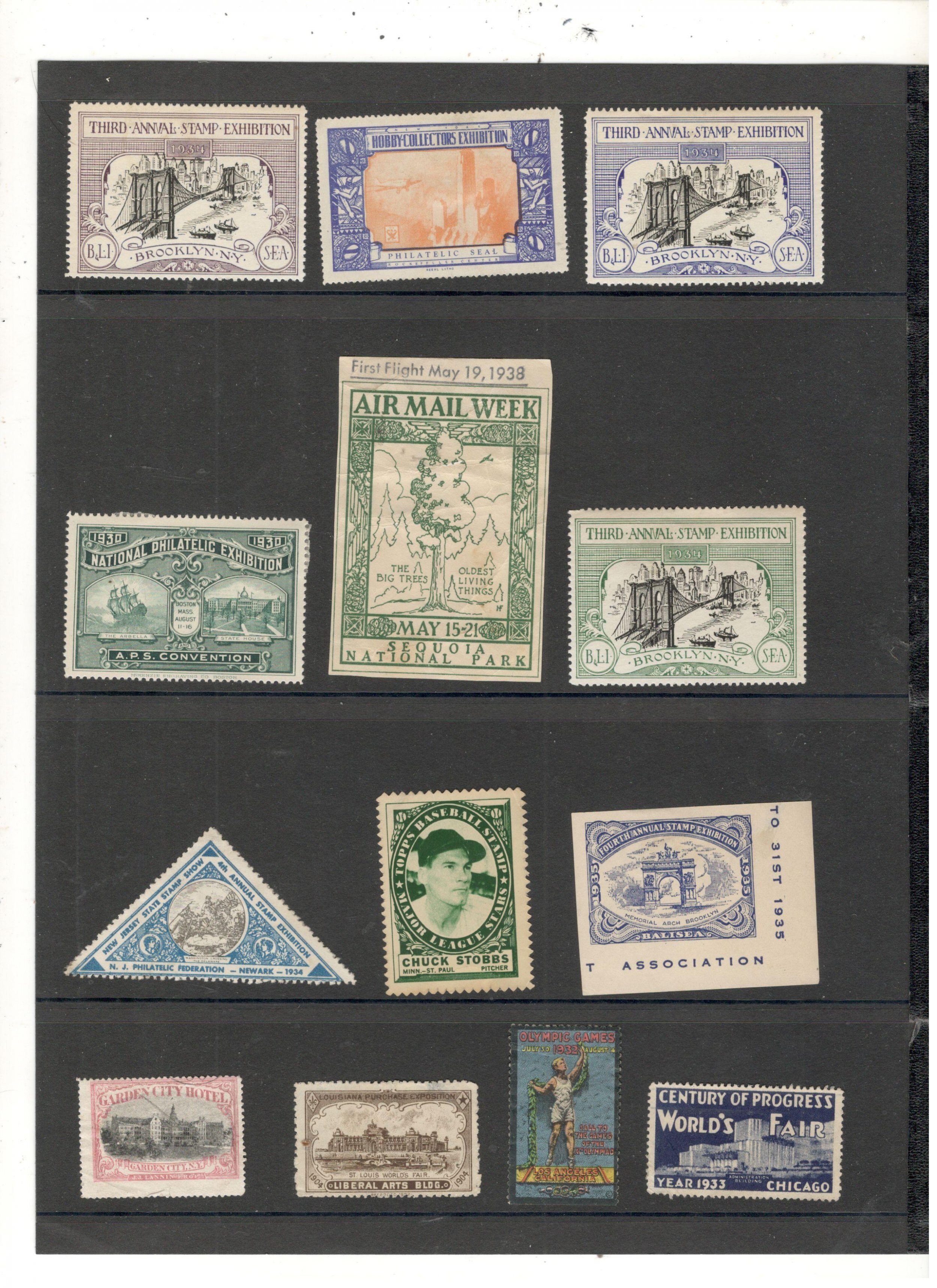 Vintage Poster Stamp Collection | Specialty Philately - Cinderellas ...