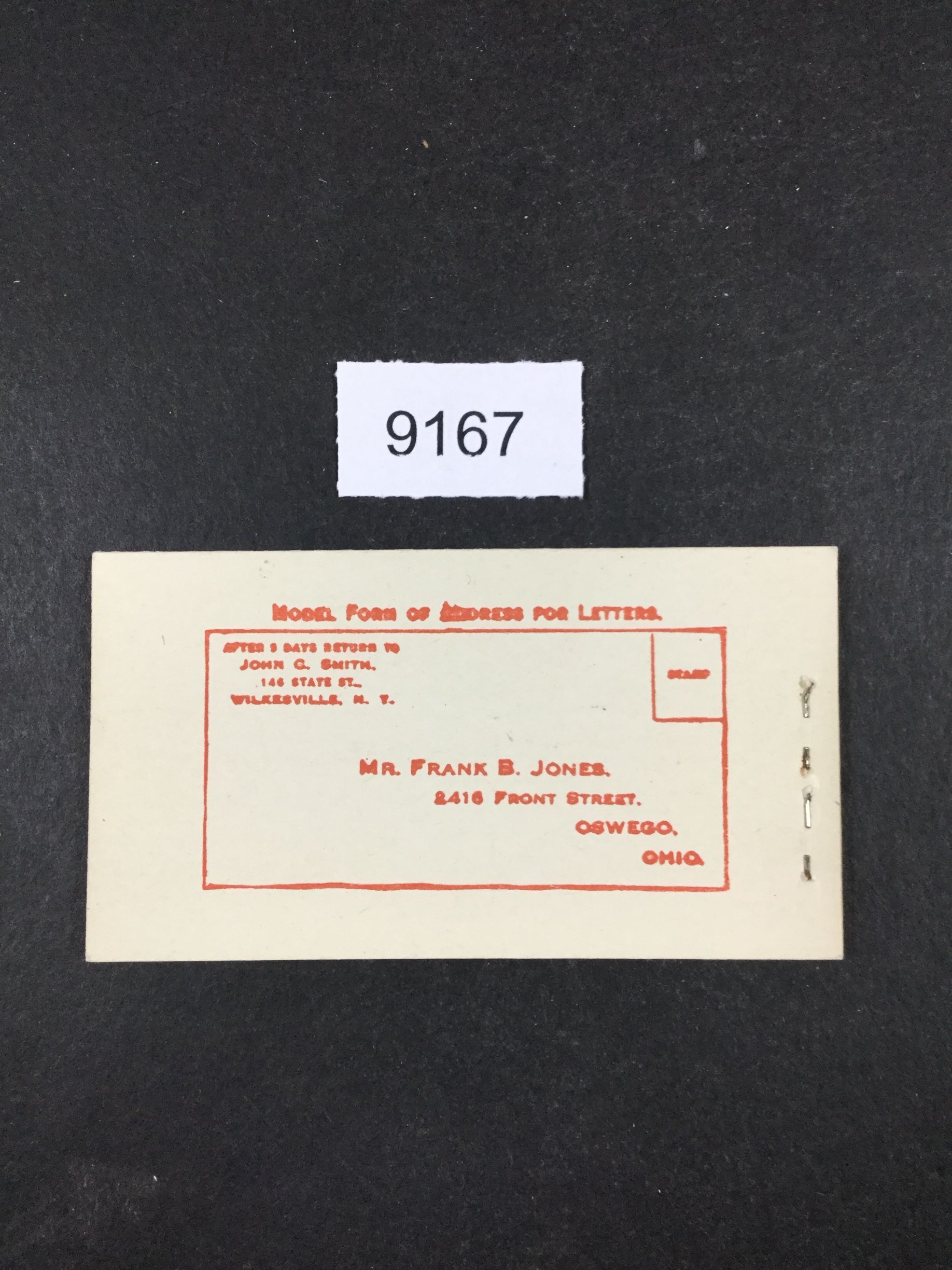 US Stamps # Bk56 Complete Unexploded Booklet $75 LOT #C 9167 | United ...