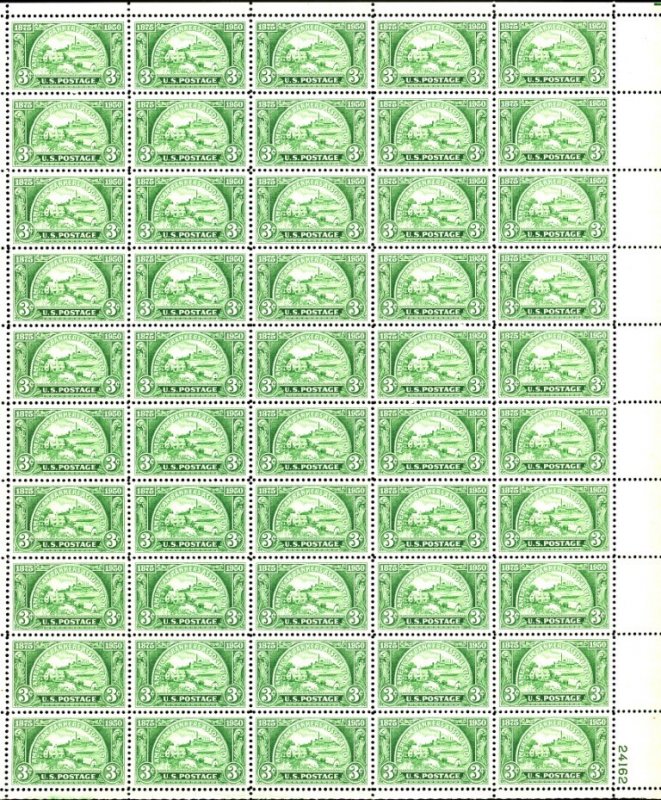 U.S. #987 Mint PL# Sheet of 50 OG NH | United States, General Issue ...