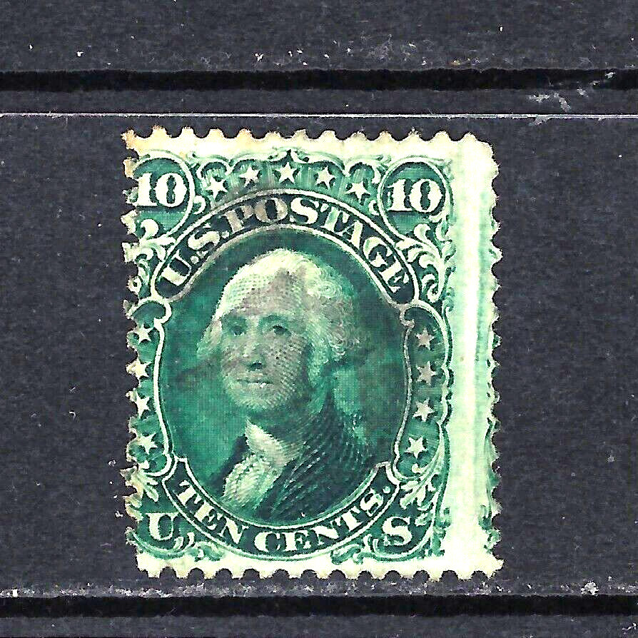 #68 US 10 CT Green Washington-Used-N/G-Fine-Vf | United States, General ...