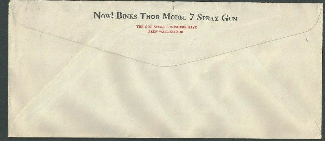 1941 Chicago IL Binks Mfg Co Spraying Equipment & Gun Sprayers | United ...