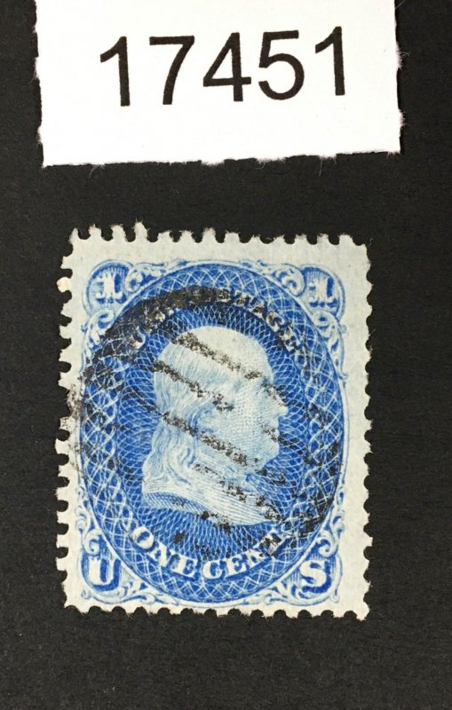 US Stamps # 92 F-Grill Used $450 LOT #17451 | United States, General ...