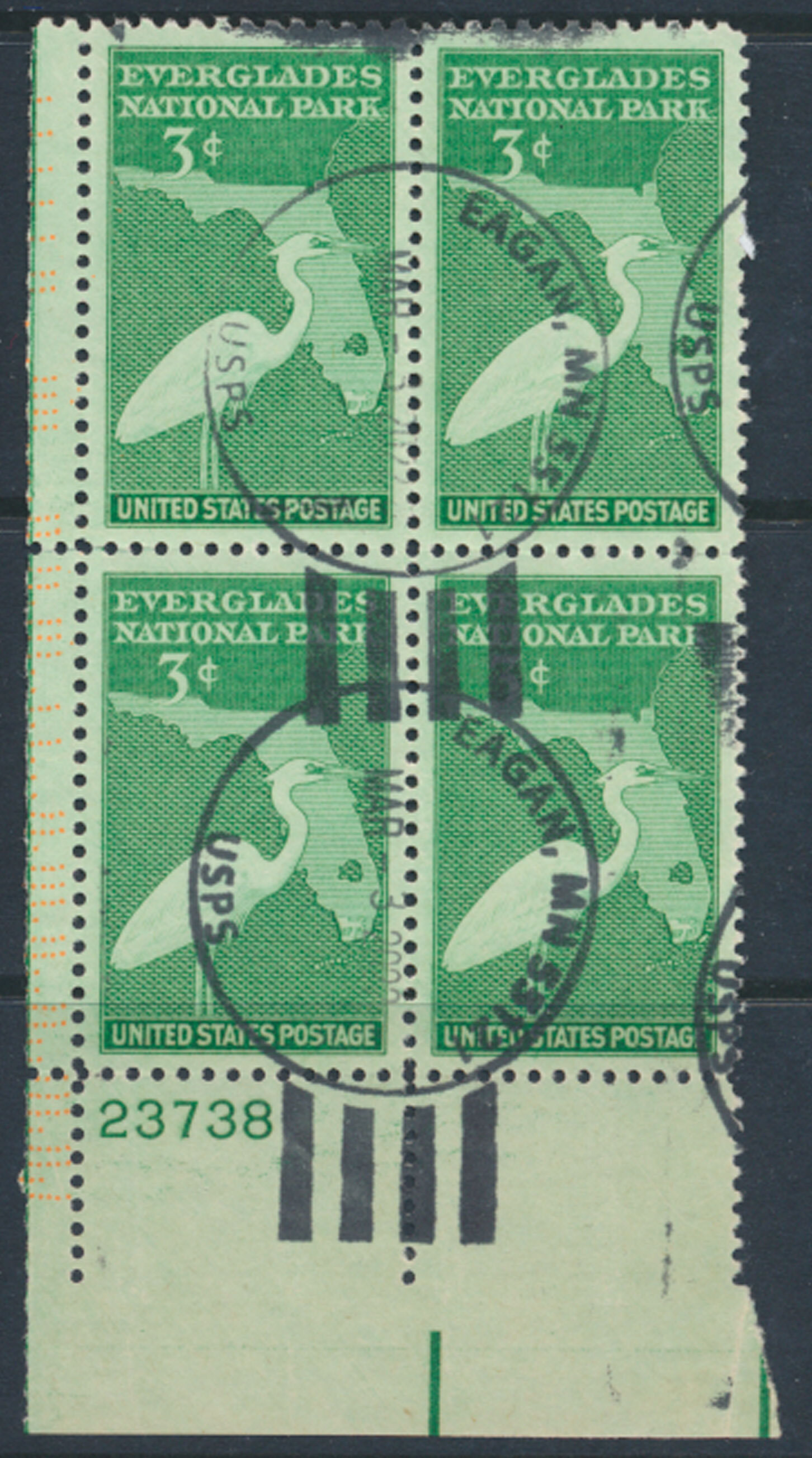 USA SC# 952 Used Everglades National Park see details & scans | United ...