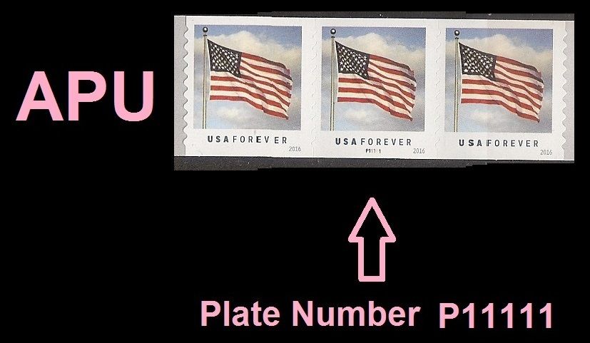 US 5053 Flag forever PNC3 APU P11111 MNH 2016 | United States, General ...