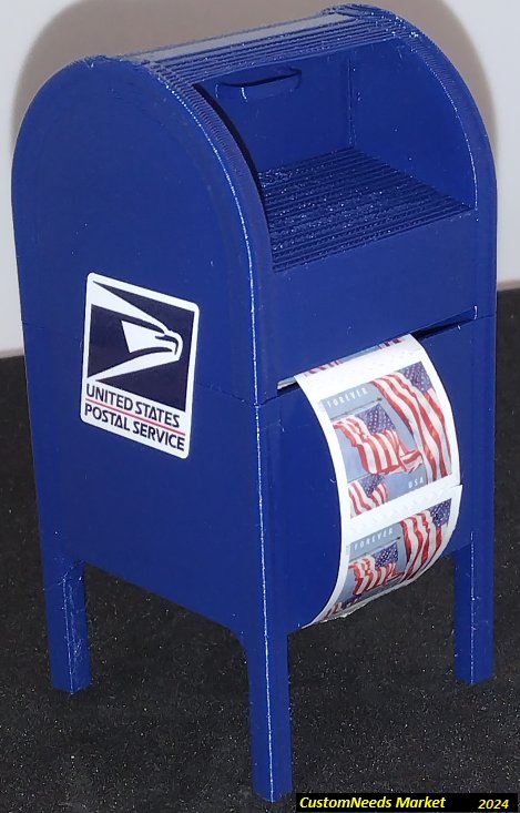 Postage/Stamp Dispenser Letter Collection Box with Stamp Roll (50% ...