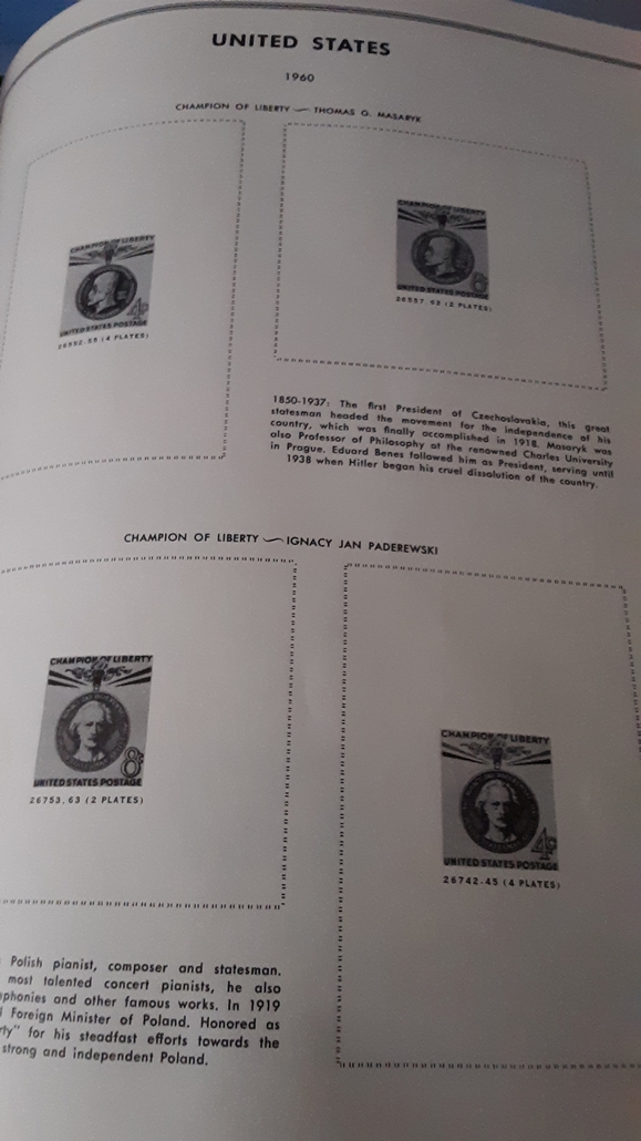 H.E.Harris 2 Post 'Liberty Stamp Album' Binder #2 in Super Shape Plt ...