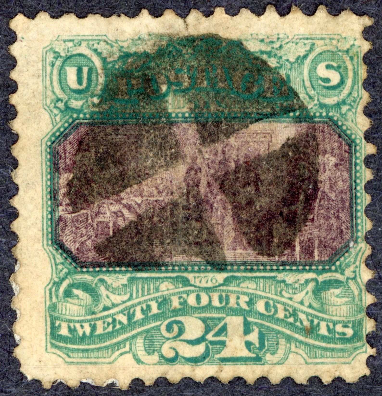 Scott 120 — 24¢ Declaration of Independence — Used | United States ...
