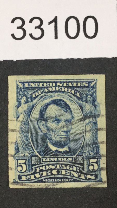 US Stamps #315 Imperf Used LOT #33100 | United States, General Issue ...