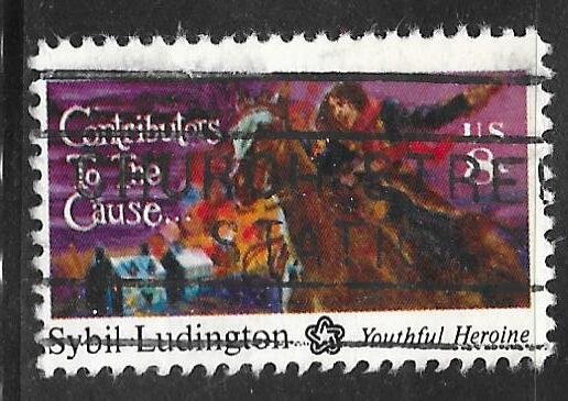 USA 1559: 8c Sybil Ludington, used, VF | United States, General Issue ...