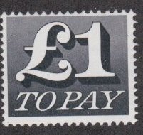 Great Britain # J90, Postage Due Numeral, Mint NH | Great Britain ...