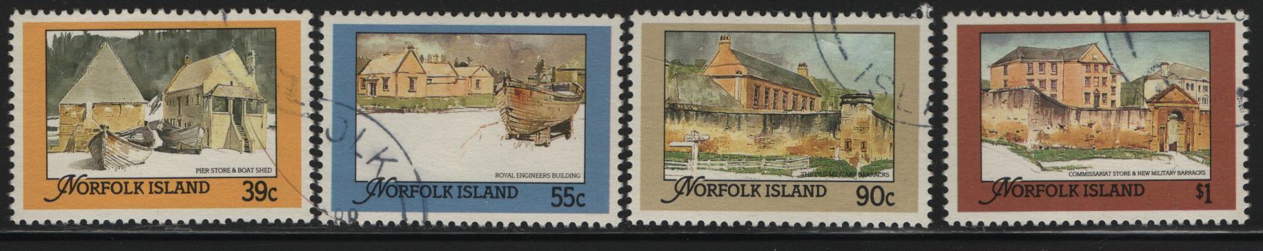 Norfolk Islands 444-447 Used Convict ERA SET 1988 | Australia & Oceania ...