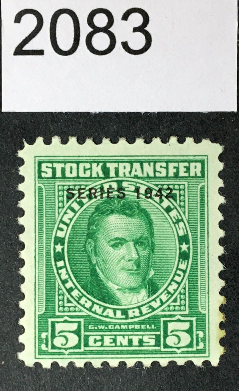 US Stamps # Rd120 Revenue Mint OG H CAT. $ LOT #2083 | United States ...