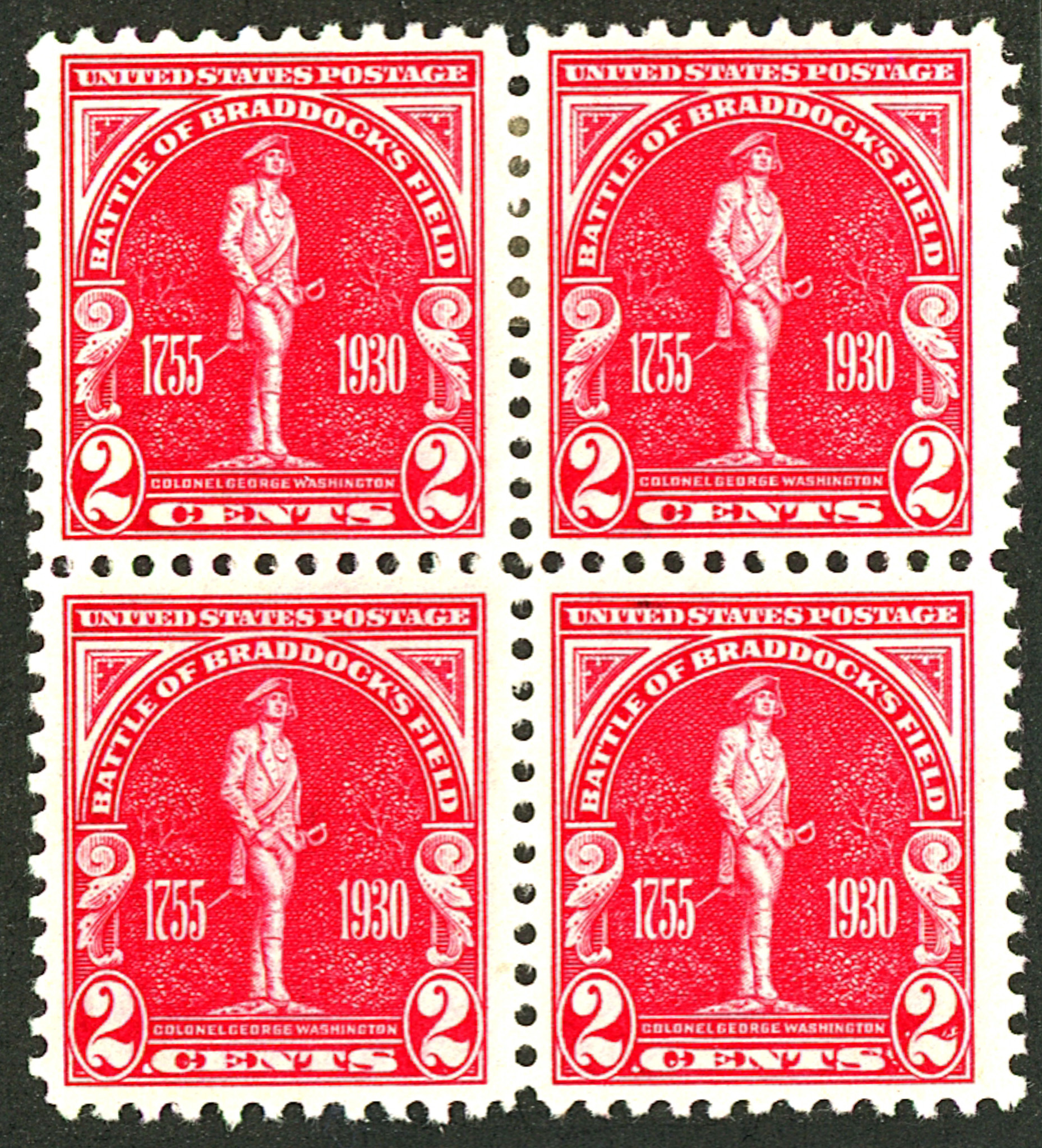 U.S. #688 Mint Block of 4 OG HR | United States, General Issue Stamp ...