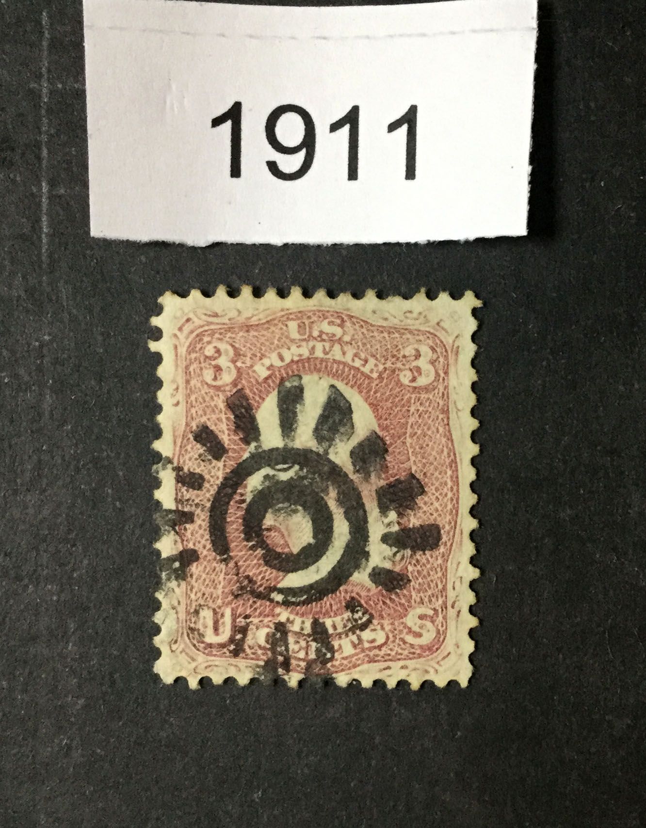 US Stamps #64B Rose Pink SF COG Wheel Used LOT #1911 | United States ...