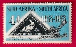 South Africa Scott#194 1953 4d Cape Triangular Stamp - MNH | Africa ...