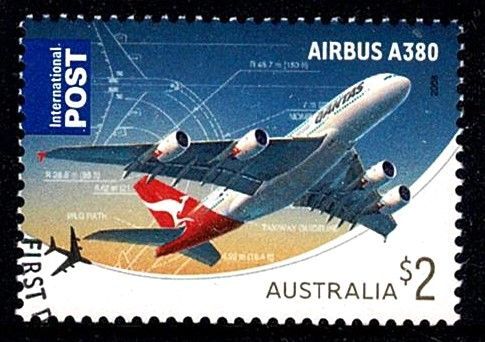 Australia 2008 Qantas $2 Airbus A380 International Used | Australia ...