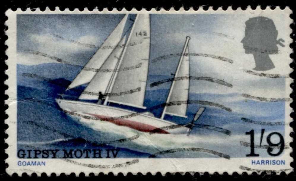 GB Stamps #517 Used Gypsy Moth | Great Britain, General Issue Stamp ...