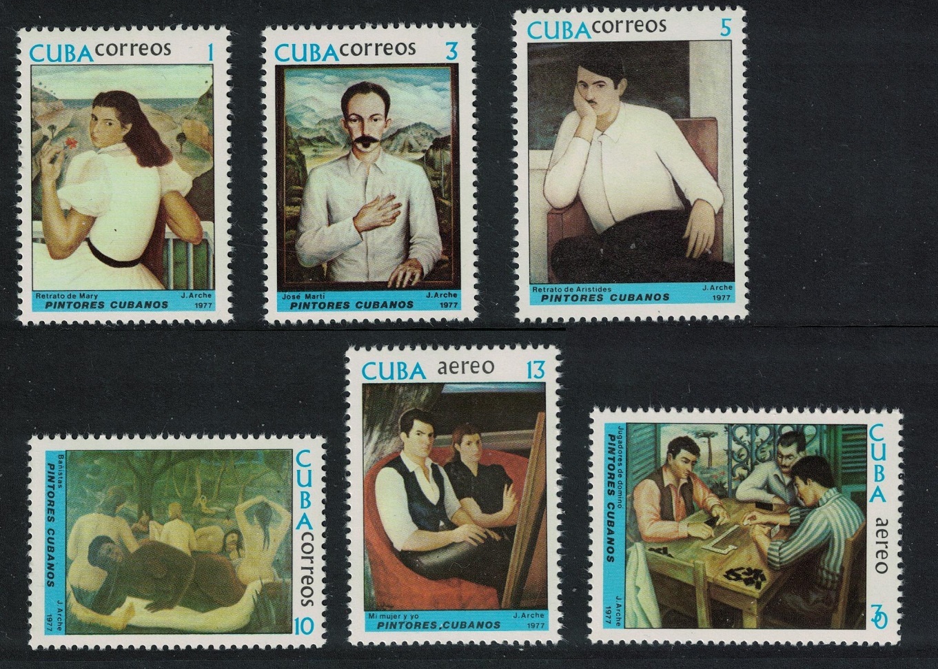 Caribic Paintings by Jorge Arche 6v 1977 MNH SG#2391-2396 | Caribbean ...