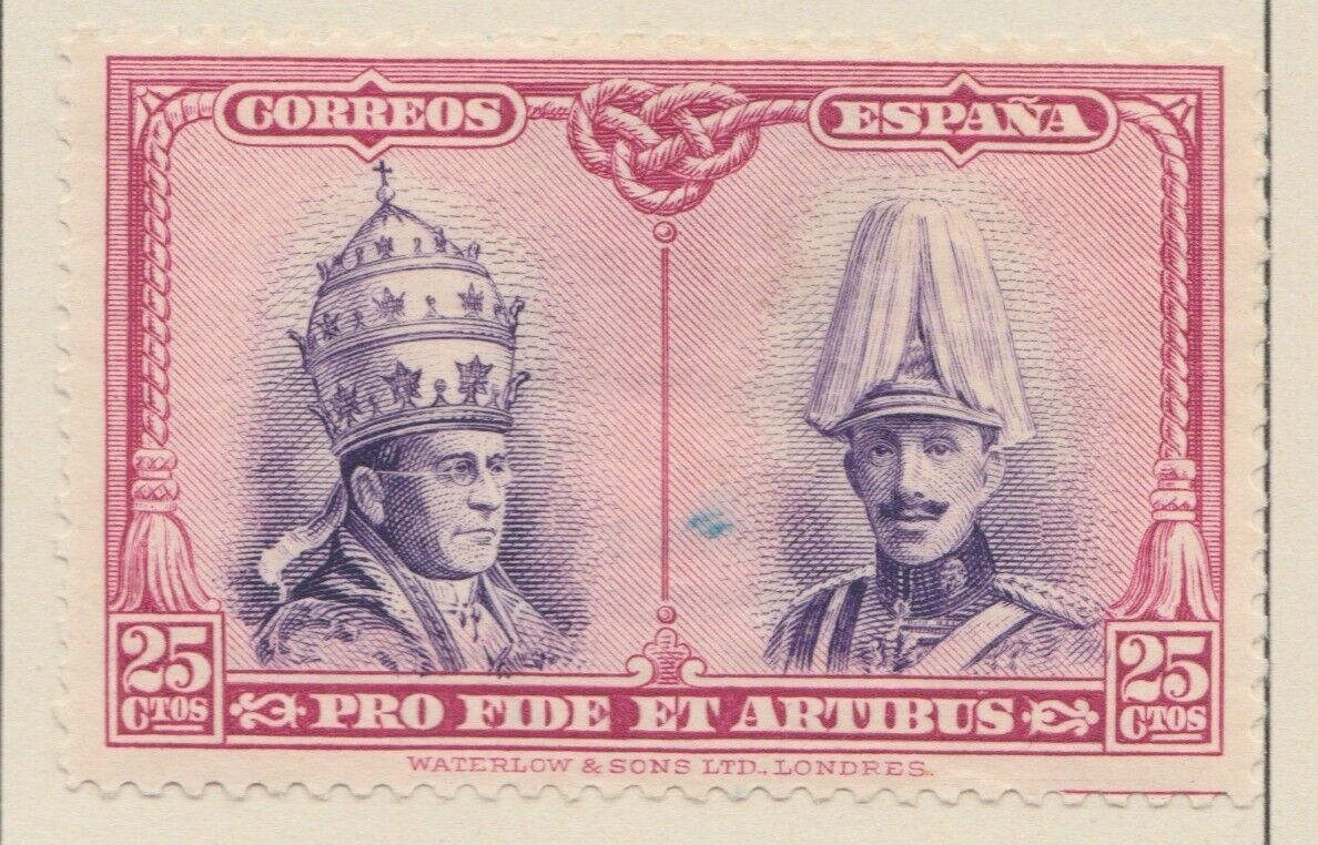 SPAIN Semi Postal 1928 Santiago Issue 25c MH* Stamp A29P4F30928 ...