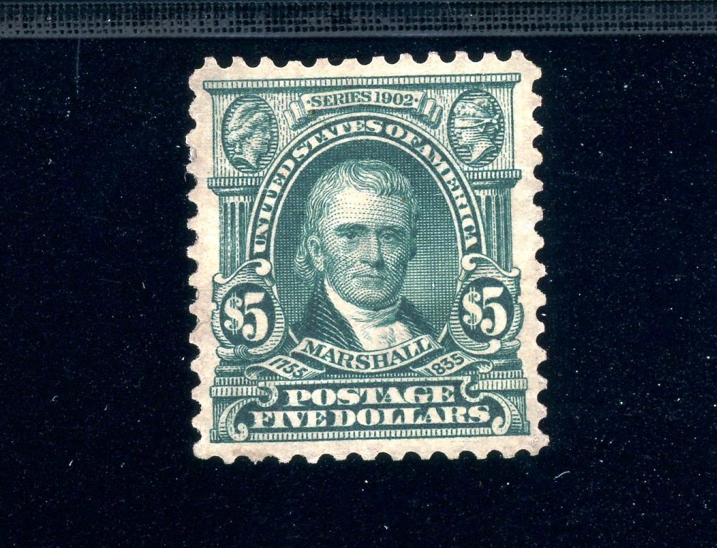 USAstamps Unused VF-XF US $5 Serie of 1903 Marshall Scott 313 OG MHR ... USAstamps Unused VF-XF US $5 Serie of 1903 Marshall Scott 313 OG MHR ...