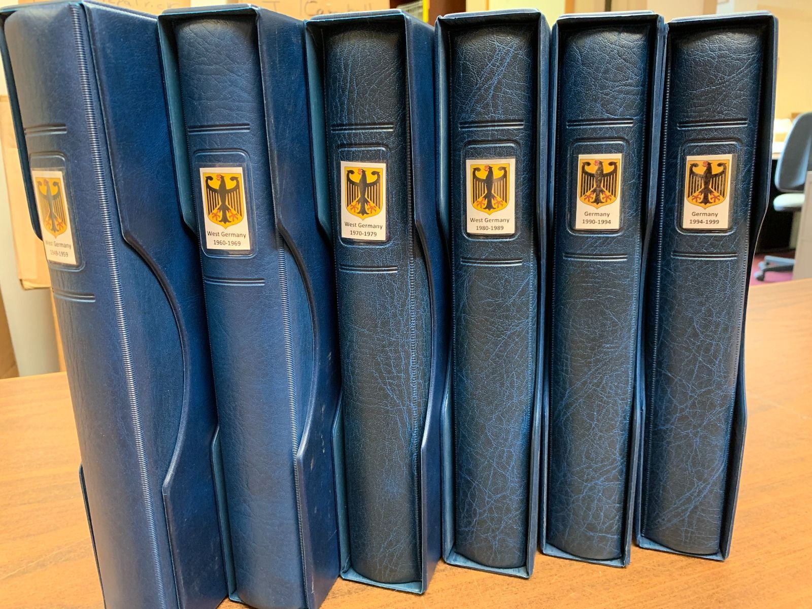 Germany – 1960-1999 Mint/Used Parallel Collection in 6 Lindner Albums ...