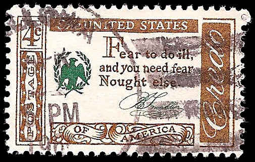 # 1140 Used Benjamin Franklin Quotation | United States, General Issue ...