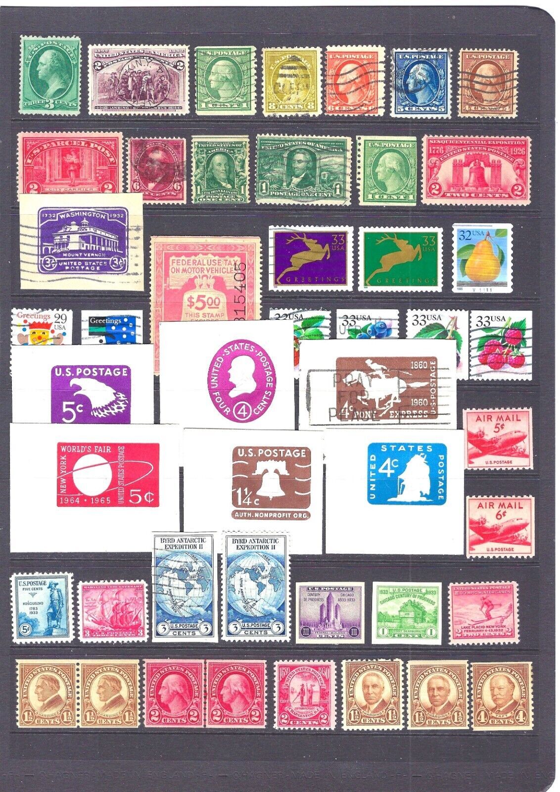 JASTAMPS: Nice Vintage US Old Stamp LOT Collection, see scan | United ...