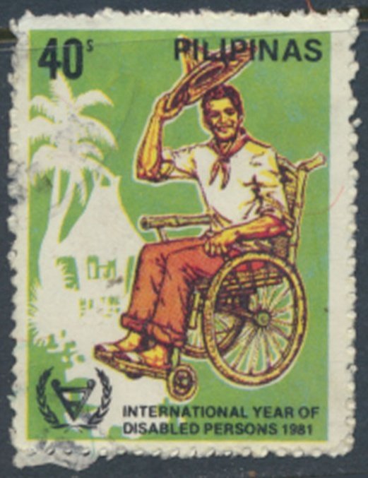 Philippines SC# 1552 Used Year of Disabled see details & scans | Asia ...