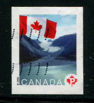 2189 Canada (51c) Flag over Ice Fields, used | Canada, General Issue ...